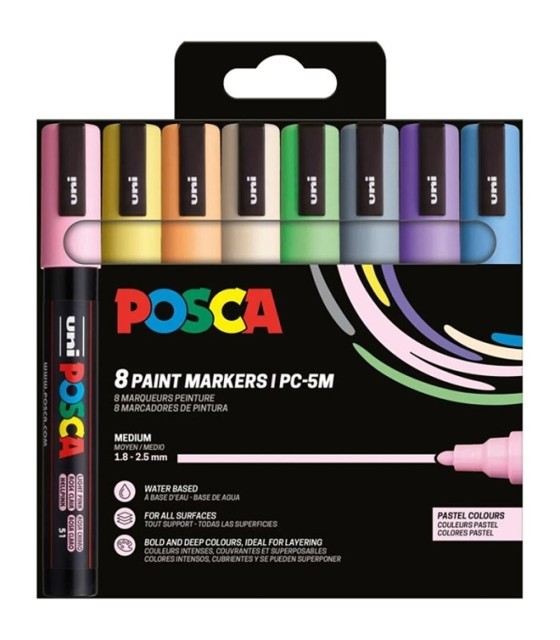 Catálogo de rotuladores Posca | Pincolor